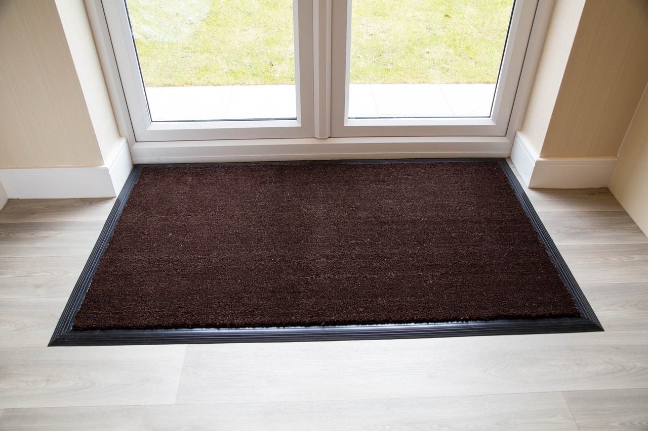 Buy Large Coir Entrance Matting, Table Protectors, Brown Entrance Coir ...