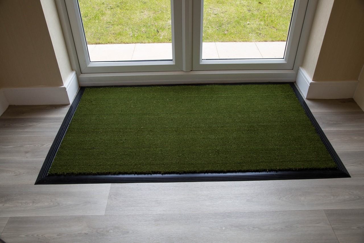 Buy Large Coir Entrance Matting, Table Protectors, Green Entrance Coir ...